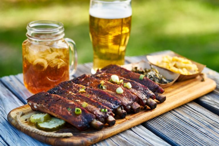 St Louis Ribs Smoker Recipe With Honey Beer Sauce